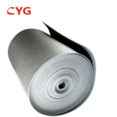 China B1 Grade Flammability HVAC Insulation Foam Closed Cell Aluminum Foil Laminated Roll for sale