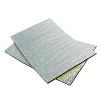 China Self Adhesive One Side Fire Retardant Polyurethane Foam Custom With Aluminium Foil for sale