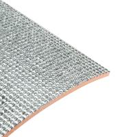 China Self Adhesive One Side Fire Retardant Polyurethane Foam Custom With Aluminium Foil for sale