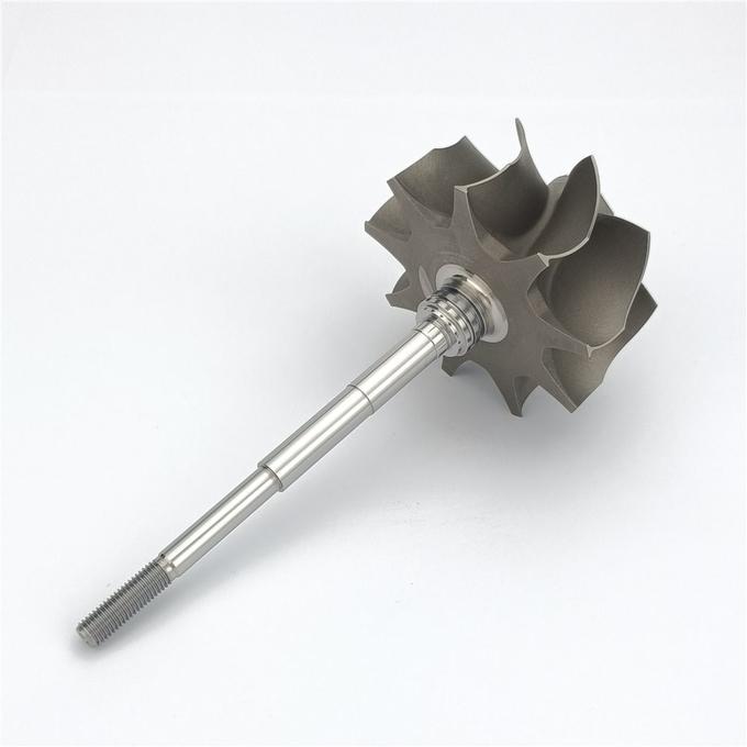 GT35R GTX3582R Turbo Spare Parts Wheel Shaft For 62.35mm X 68mm 9 Blades Turbochargers 2