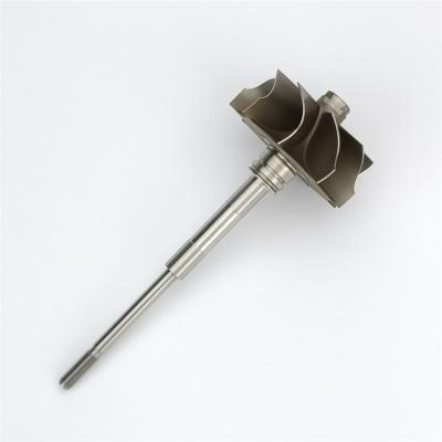 China TA34 Turbo Exhaust Wheel Shaft For 451314-0003-9B  9 Blade Turbochargers for sale