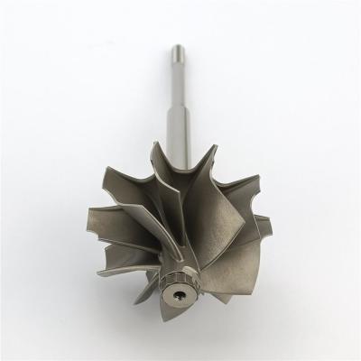 China HX35 5+5 Blades Upgrade Turbine Wheel Shaft 3519336 For 4035253 4049346 4035228 3788093 3776341 4035228 Turbochargers for sale