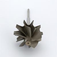 China HX40 turbo upgrade 5+5 blades Turbine wheel shaft 3595245 for 3792521 4038409 4032790 4041180 turbochargers for sale