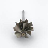 China G25 G25-550 G25-660 Reverse 5+5 Blades Upgrade Turbo Turbocharger Turbine Wheel Shaft 860761-0002 for sale