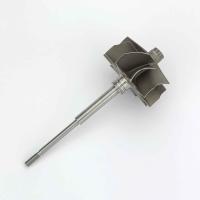 China MS-TECH Turbo GTP38R Upgrade Turbine wheel shaft  Ind 76.5mm Exd 69.8mm Blades 9 for sale