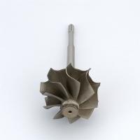 China GT2860R Turbine wheel shaft 435813-0007 for 739548/771847/743347 shafr length 103mm turbochargers for sale