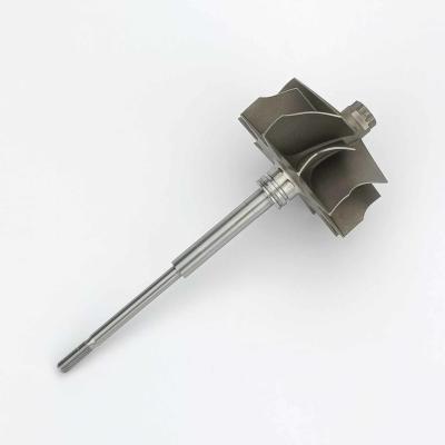 China MS-TECH Turbo GTP38R Upgrade Turbine wheel shaft  Ind 76.2mm Exd 67.7mm Blades 5+5 for sale