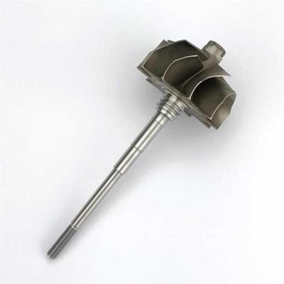 China MS-TECH Turbo G30 Upgrade Turbine Wheel Shaft 879618-2  For 879616-2 For 880694-5001S Ind 60mm Exd 55mm Blades 5+5 for sale