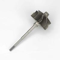 China MS-TECH GT30R Turbine Wheel Shaft 452584-6 713036-0002 Ind 60mm Exd 55mm Blades5+5 for Turbo Upgrades for sale