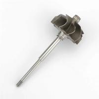China MS-TECH RHF55 OE sizes new casting Turbine Wheel Shaft Ind 56mm Exd 50.95mm Blades5+5 for Turbo Upgrades for sale