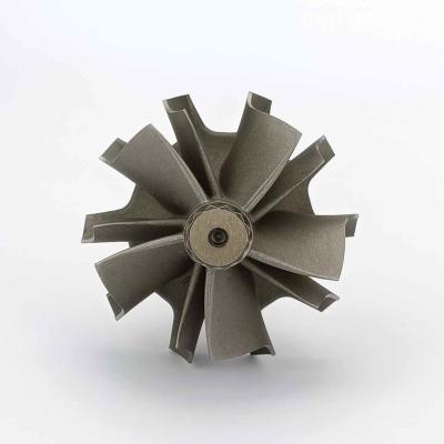 China MS-TECH Turbo RHF5H Turbine Wheel Shaft RHF5B VZ60 Ind 53 Mm Exd 46.5mm Blades5+5 For Turbo Upgrades for sale