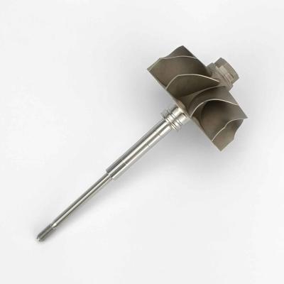 China MS-TECH Turbo GTP38R Upgrade Turbine Wheel Shaft 445604-0614 For 739619-5004 Ind76.2mm Exd 67.7mm Blades 10 for sale