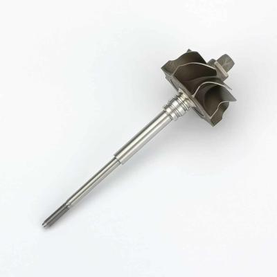 China MS-TECH Turbo KP35 Dual Ring Reverse Turbine Wheel Shaft Ind 34.7mm Exd31mm Blades 8 Length84mm for sale