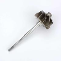 China MS-TECH Turbo TD08 Dual Ring Reverse Turbine Wheel Shaft Ind 74.2mm Exd 64.95mm Blades 10 Length151mm for sale