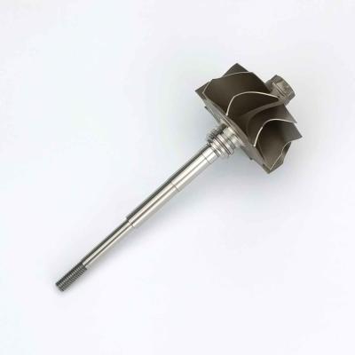 China MS-TECH Turbo GT28R Turbine Wheel Shaft Ind 53.8mm Exd 46.95mm Blades 9 for sale