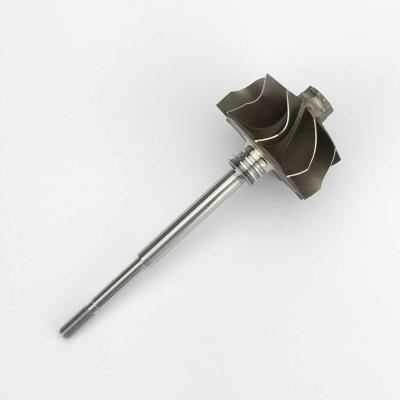 China MS-TECH Turbo Turbine Wheel Shaft Ind 53.81mm Exd 47.05mm Blades 9  lengeh 108.2 for sale