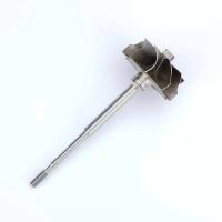 China MS-TECH Turbo K26/K27 Turbine Wheel Shaft Ind 64.4mm Exd 54.55mm Blades 9  lengeh 145.5mm for sale