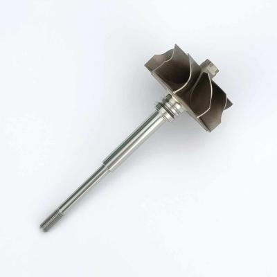 China MS-TECH Turbo T67 Turbine Wheel Shaft Ind 61.5mm Exd 54mm Blades 9 Length121.5mm for sale