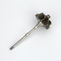 China MS-TECH Turbo VV19 Turbine Wheel Shaft Ind 45mm Exd36.15mm Blades 9 Journal Bearing Length 32.6 for sale