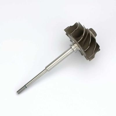 China MS-TECH Turbo HX55 Turbine Wheel Shaft 3535983 Ind 86mm Exd 77mm Blades12 for sale