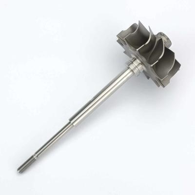China MS-TECH Turbo HE451 Turbine Wheel Shaft 2840238 Ind 72 mm Exd 67mm Blades11 for sale