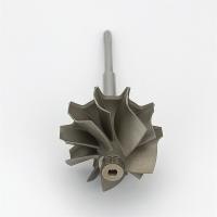 China Turbo turbine wheel shaft upgrade 5+5 blades 49131-07030 49131-07040 for BMW 115i 335i Z4 35i N54B30 for sale