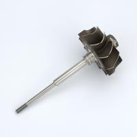 China MS-TECH Turbo T04B Turbine Wheel Shaft 466704-0203 Ind74.17mm Exd64.56mm Blades11 for sale
