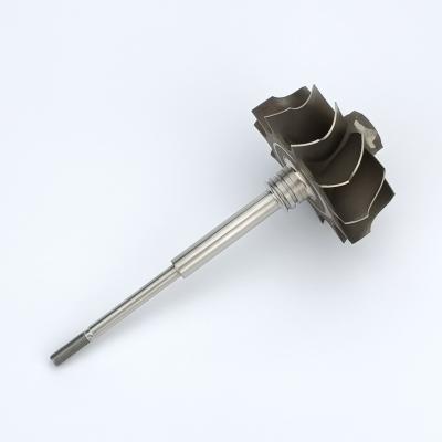 China MS-TECH Turbo T04B Turbine Wheel Shaft 466704-0203 Ind74.17mm Exd64.56mm Blades11 for sale