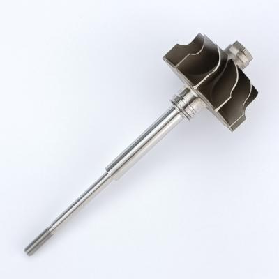 China MS-TECH Turbo TB03 cutback Turbine Wheel Shaft 451311-0003 451311-0014 Ind59mm Exd48.7mm Blades11 for sale