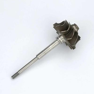 China MS-TECH Turbo T2 Turbine Wheel Shaft 435257-0001 435257-0002 435257-0004 Ind 53mm Exd 41.73mm Blades11 for sale