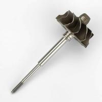 China MS-TECH Turbo K16 Turbine Wheel Shaft 53169706500 53169806500 53169886500 Fit Turbos  Ind 55mm Exd 46.2mm Blades 12 for sale