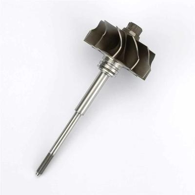 China MS-TECH Turbo TD04HL4S Turbine Wheel Shaft 49692-01605 5287215 Fit Turbos  Ind 52mm Exd 45.65mm Blades 11 for sale