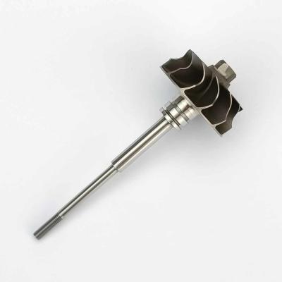 China MS-TECH Turbo TD025 Turbine Wheel Shaft  49173-06601 49135-00011 Fit Turbos  Ind 37mm Exd 31.5mm Blades 12 for sale