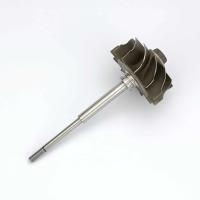 China MS-TECH Turbo HX55 Turbine Wheel Shaft 3535983 Fit Turbos  Ind 86mm Exd 77mm Blades 12 for sale