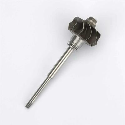 China MS-TECH Turbo RHF3 Turbine Wheel Shaft VL36 VL37 VL38 VL39 Fit Turbos  Ind 32.85mm Exd 29.5mm Blades 11 for sale