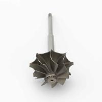 China MS-TECH Turbo RHV5 Turbine Wheel Shaft 8980115293 VBD30013 Fit Turbos Ind 53.1mm Exd  40.1mm Blades9 for sale