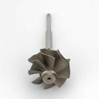 China MS-TECH Turbo RHF5 Turbine Wheel Shaft VJ26 VJ33 Fit Turbos  Ind 44.8mm Exd 40.2mm Blades 8 for sale