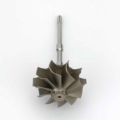 China MS-TECH Turbo CT10 Turbine Wheel Shaft 17201-36010 Fit Turbos  Ind 48.9mm Exd 41.2mm Blades 10 for sale