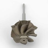 China MS-TECH Turbo RHF5 Turbine Wheel Shaft IS38 06K145722H Fit Turbos Ind 54.74mm Exd 47.45mm Blades 8 for sale