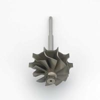 China MS-TECH Turbo CT26 Turbine Wheel Shaft 17201-36010 Fit Turbos  Ind 59.7mm Exd 48mm Blades 10 for sale