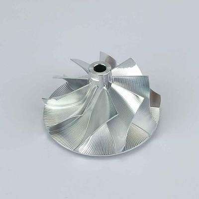 China MS-TECH G25 Turbo Billet Compressor Wheel G25-550 855893-1 for 858161-2 871389-5002s Fit Racing Vehicles Exd:60/62.2mm Inducer:48.37mm for sale