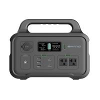 China Outdoor Lithium Battery Power Station , 600W Pure Sine Wave Solar Generator for sale