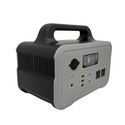 China 626Wh 110V AC Portable Power Station , Black Solar Generator For CPAP for sale
