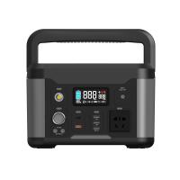 China 18650 lithium battery portable solar power station 500W AC for outdoor activities for sale