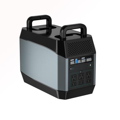 China Alluminum casing solar generator portable power station 1000w 110V for emergency for sale