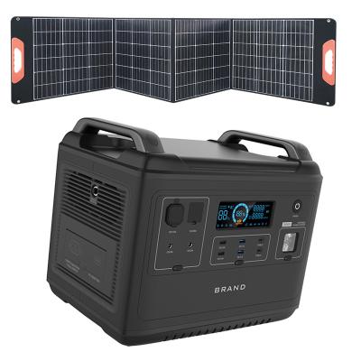 China China Manufacturer solar power generator for home 110V/230V Lifepo4 battery for sale