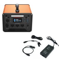 China Ultraportable Solar Rechargeable Portable Power Supply Fireproof For RV for sale