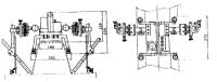 China U-Shaped Double Welding Gun MIG/MAG Automatic Tractor for Reinforcing Rib - 320×270×270mm, 13kg, AC 220V for sale