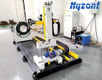 China Bellows Joint TIG Welding Machine 10-500mm OD with 0.1-3 RPM Rotation for SS304 Pipe Flange Welding for sale