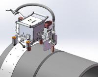 China All Position Automatic Welding Head 500A GMAW FCAW GS GTAW with Power Source for Pipe Cylinder for sale